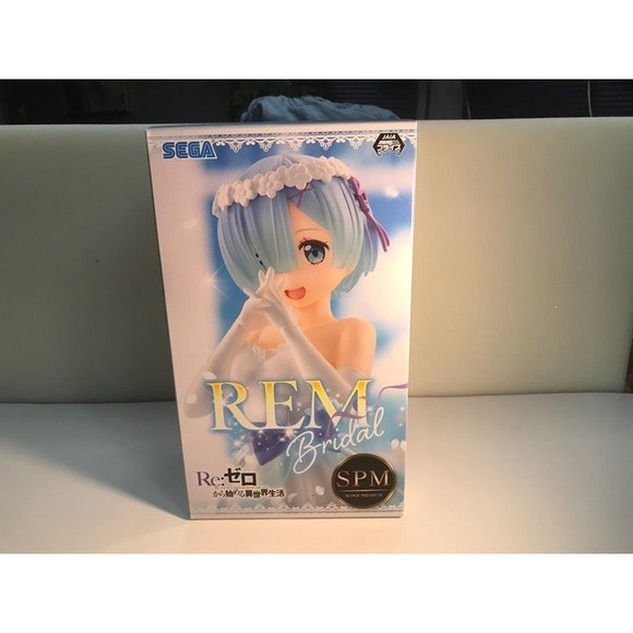 Toys | Sega Re Zero Rem Bridal Wedding Dress Figure Spm Super Premium ...